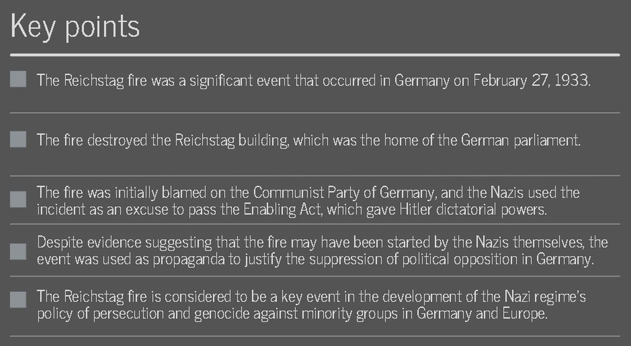 Reichstag Fire / Rise of the Nazis / Interbellum 1918 - 1936 | The ...