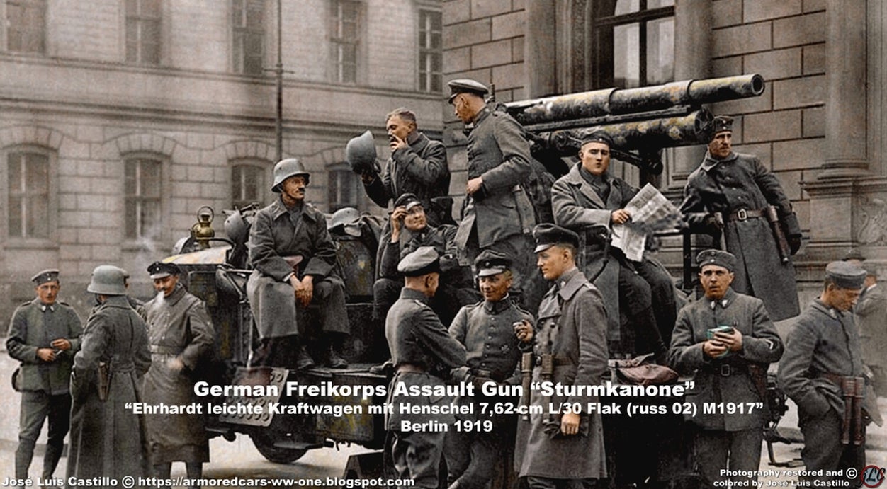 Freikorps / German Revolution / The Weimar Republic / 1918 ...