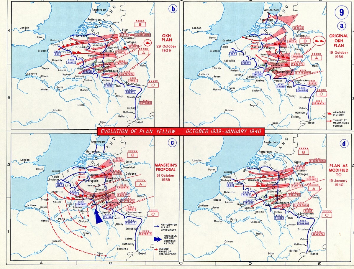 Fall Gelb / Battle of France / Western Front 1939-1940 | The Second ...