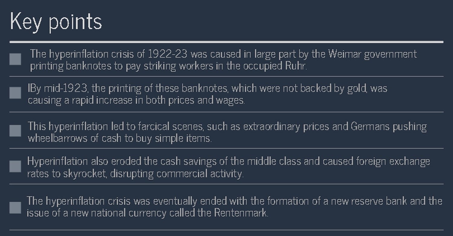 Hyperinflation / The Weimar Republic / 1918 / Interbellum 1918 - 1936 ...