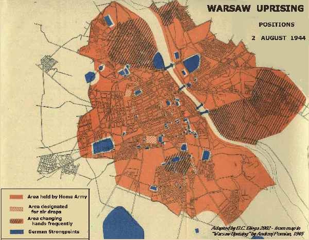 Warsaw Uprising / Poland / Occupied Europe | The Second World War