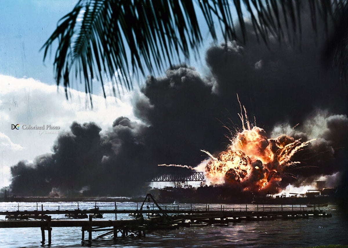 The USS Shaw / Pearl Harbour / The Pacific War | The Second World War