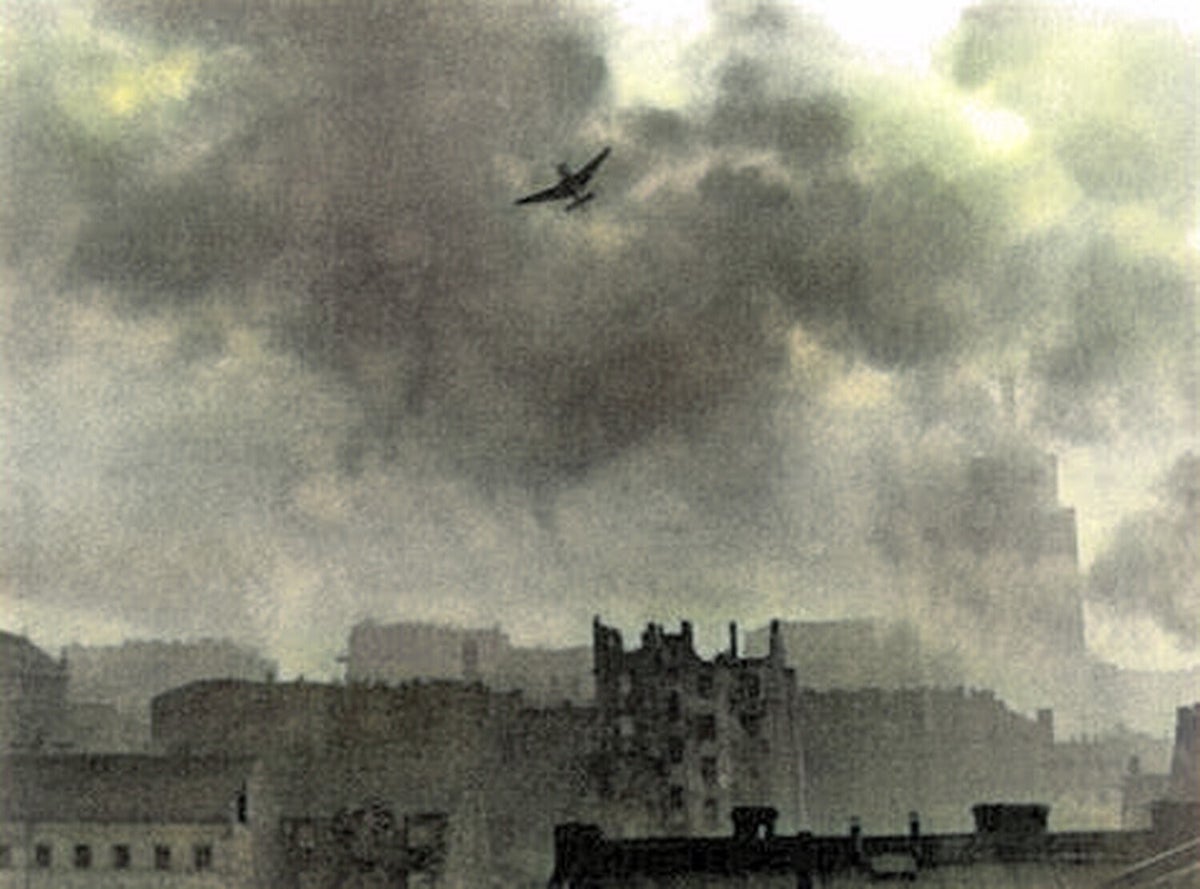 Destruction of Warsaw / Warsaw Uprising / Poland / Occupied Europe ...