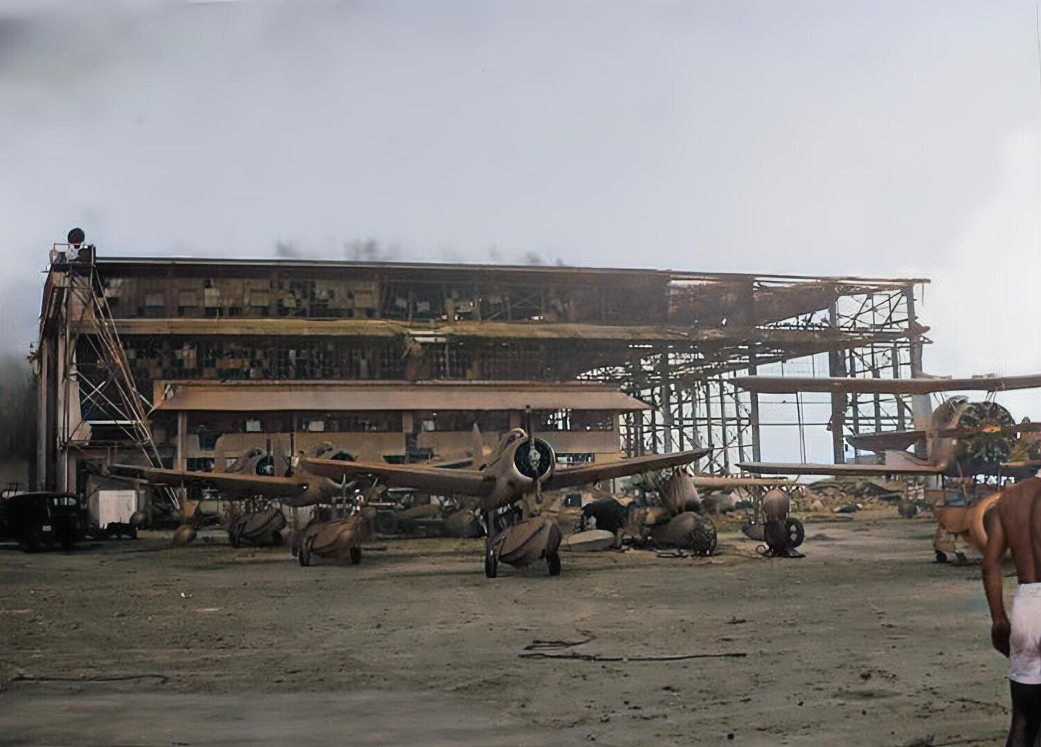 Pearl Harbor - The Attack on Ford Island Naval Base