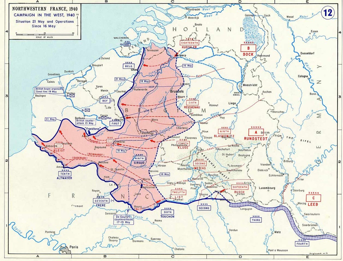 The Halt Order / Operation Dynamo / Western Front 1939-1940 | The ...