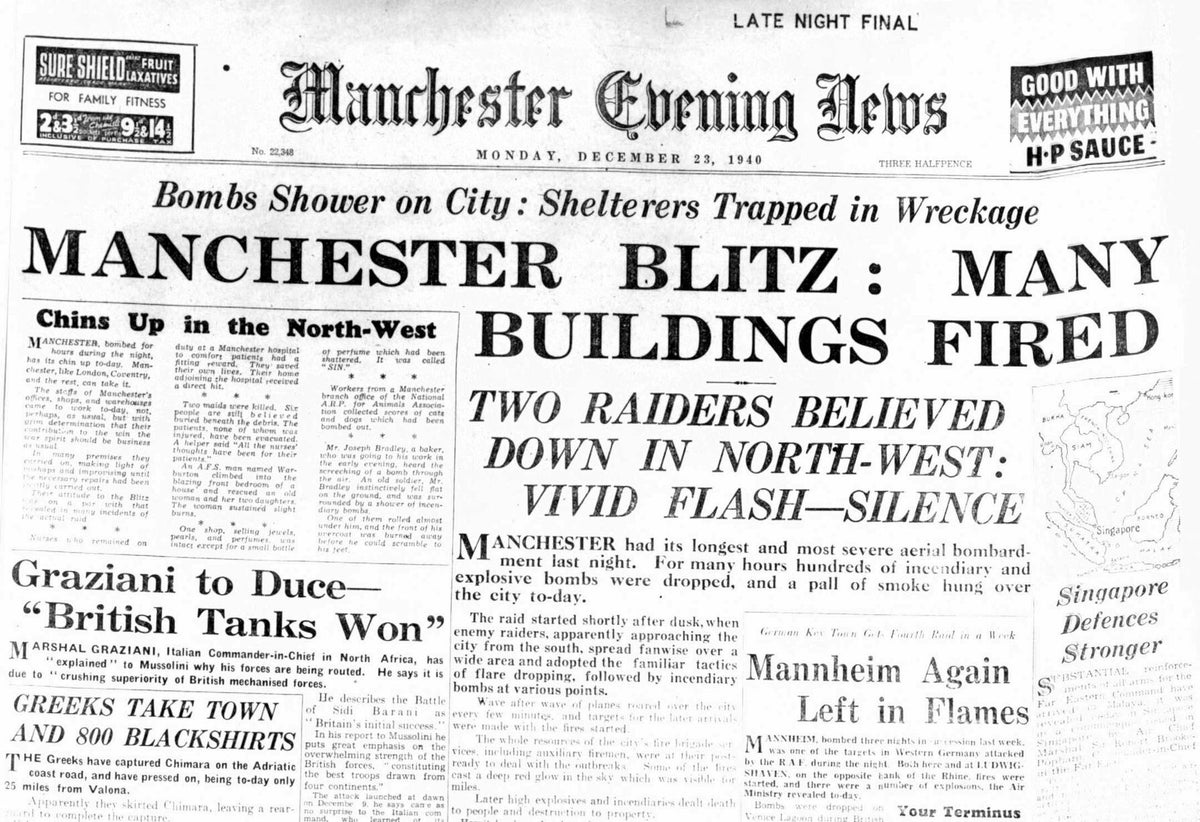 Manchester / Britain Under Fire / Phase 3: The Daytime Blitz / Battle ...