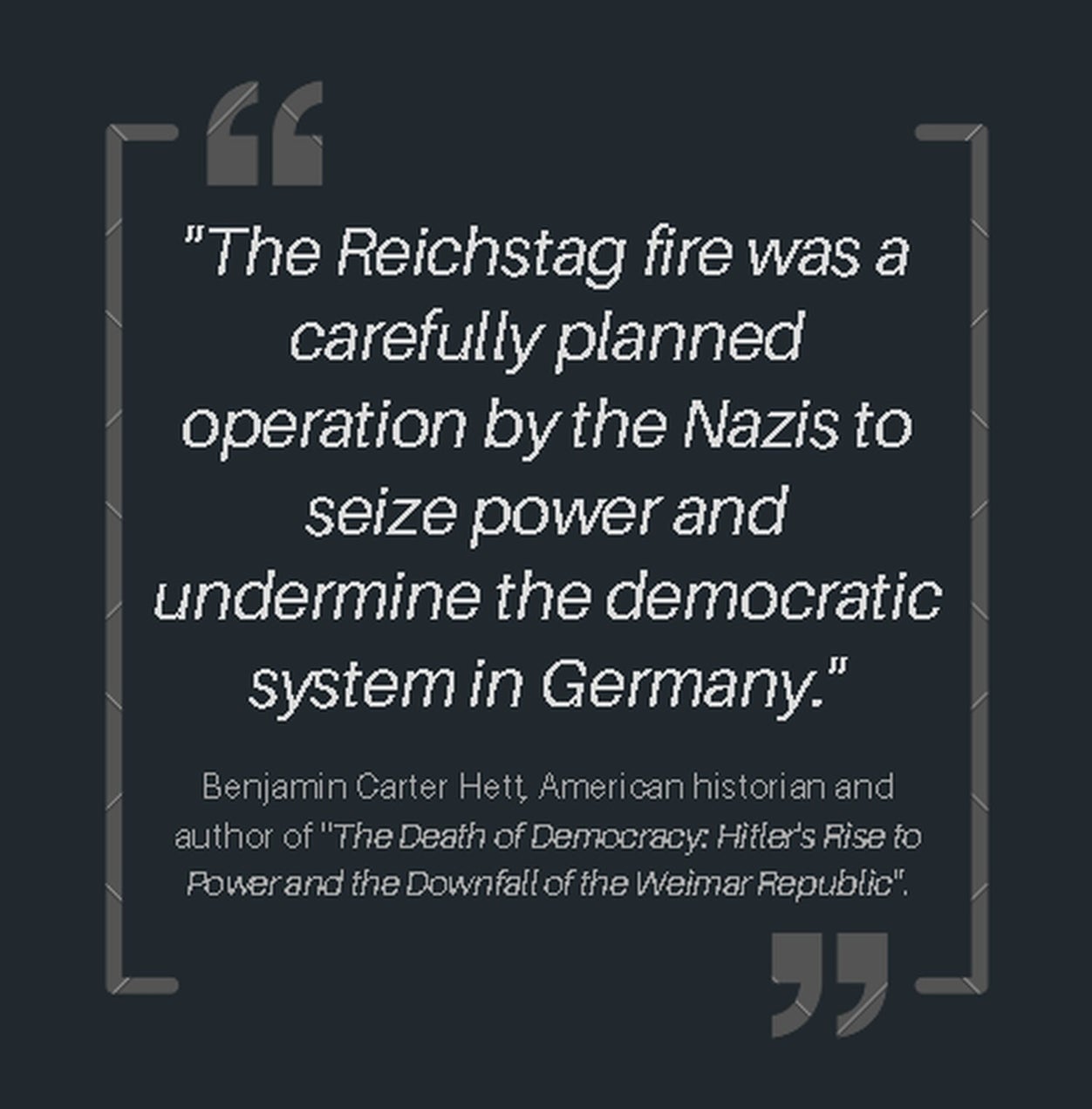 Reichstag Fire / Rise of the Nazis / Interbellum 1918 - 1936 | The ...