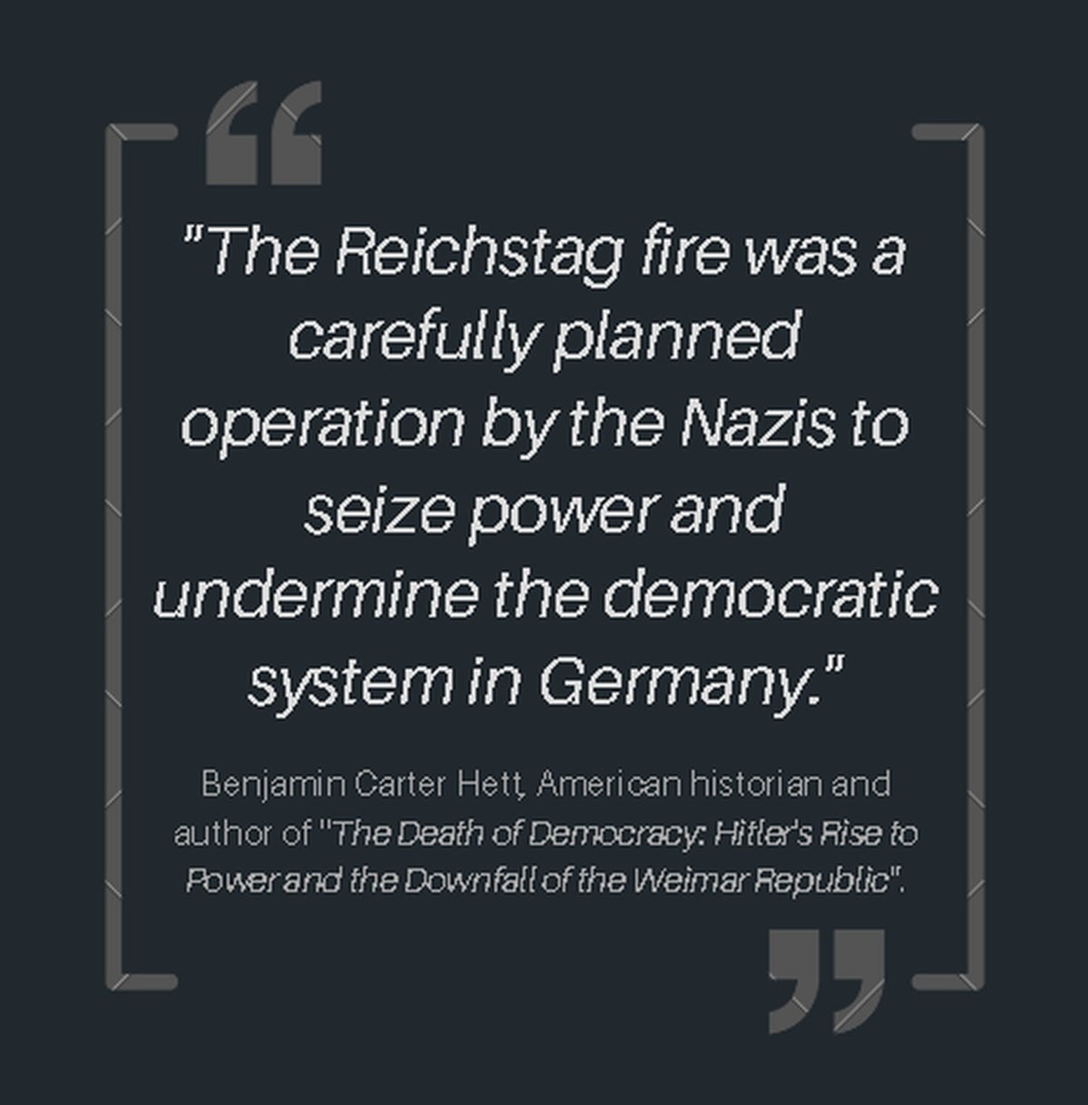 Reichstag Fire / Rise of the Nazis / Interbellum 1918 - 1936 | The ...