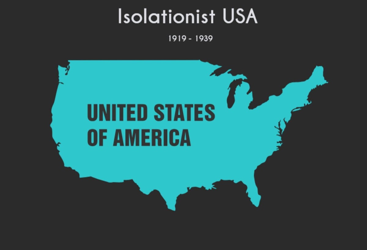 Isolationist USA / Interbellum 1918 - 1936 | The Second World War