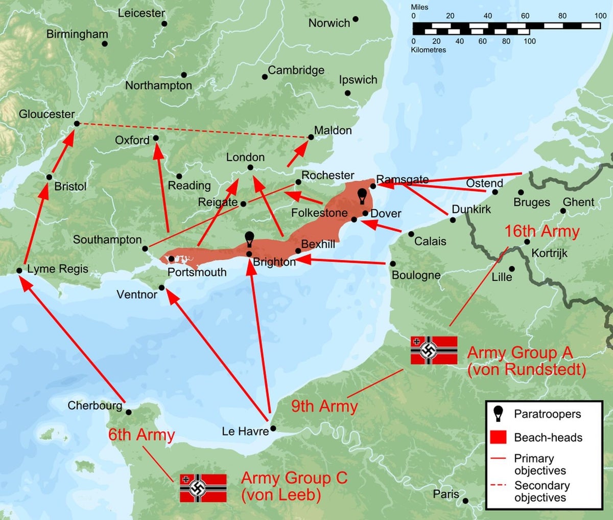 Phase 1: Kanalkampf - The Channel Battle / Battle of Britain / Western ...