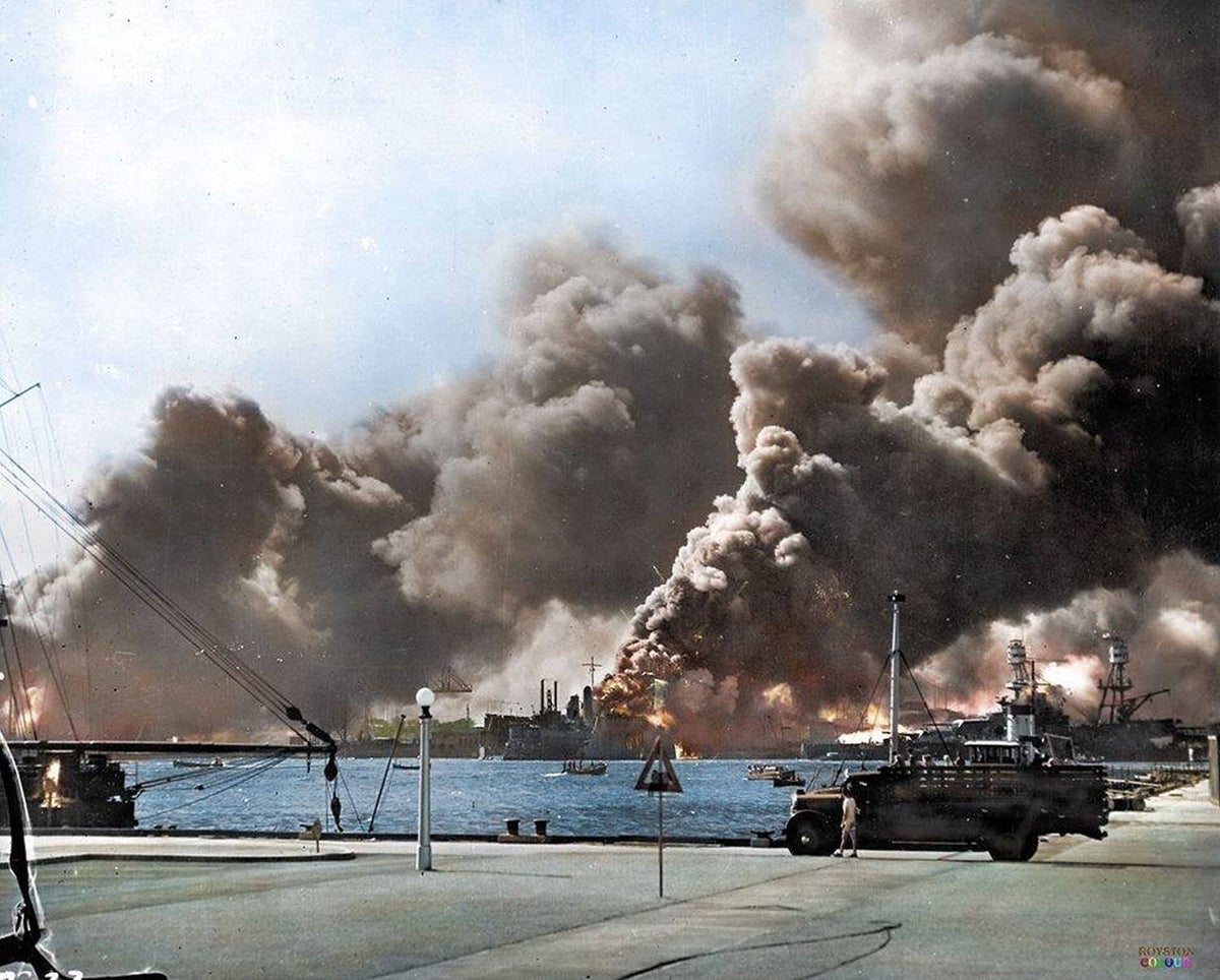 The USS Shaw / Pearl Harbour / The Pacific War | The Second World War