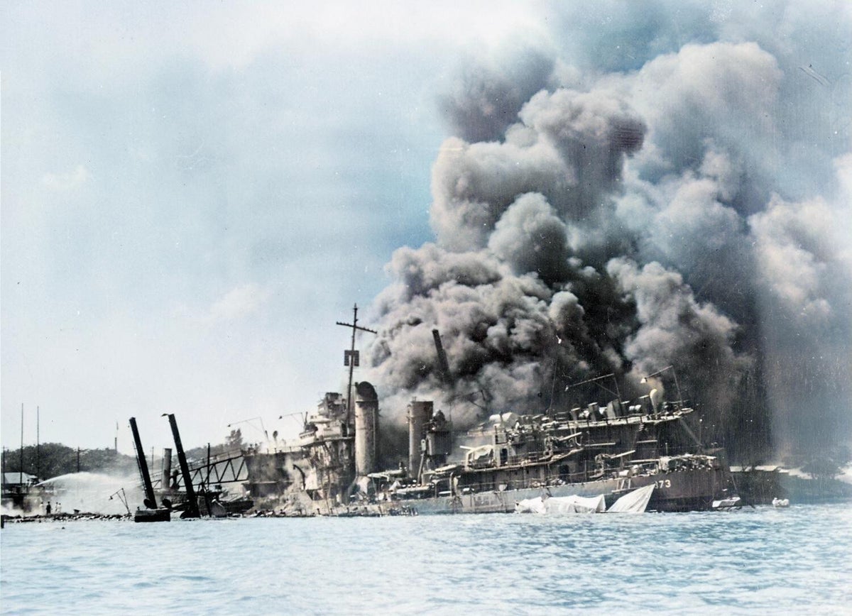 The USS Shaw / Pearl Harbour / The Pacific War | The Second World War