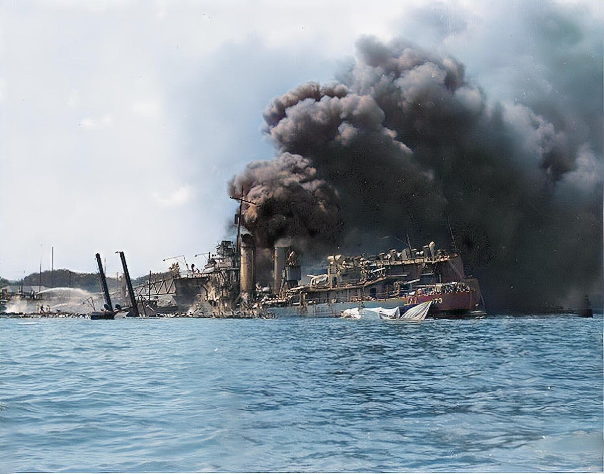 The USS Shaw / Pearl Harbour / The Pacific War | The Second World War