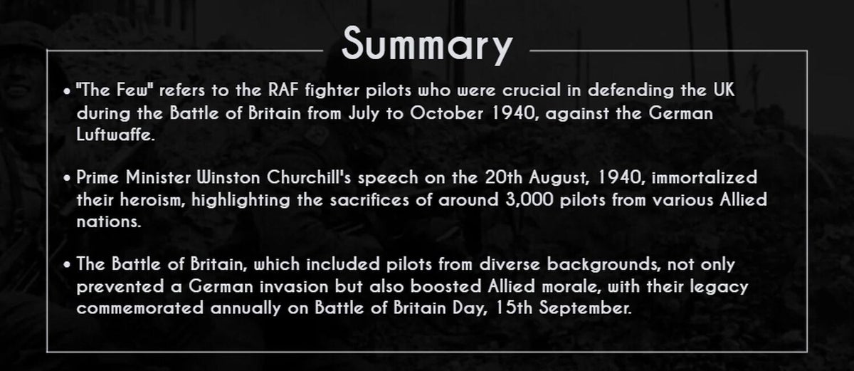 The Few / Fighter Command / The RAF / Battle of Britain / Western Front ...