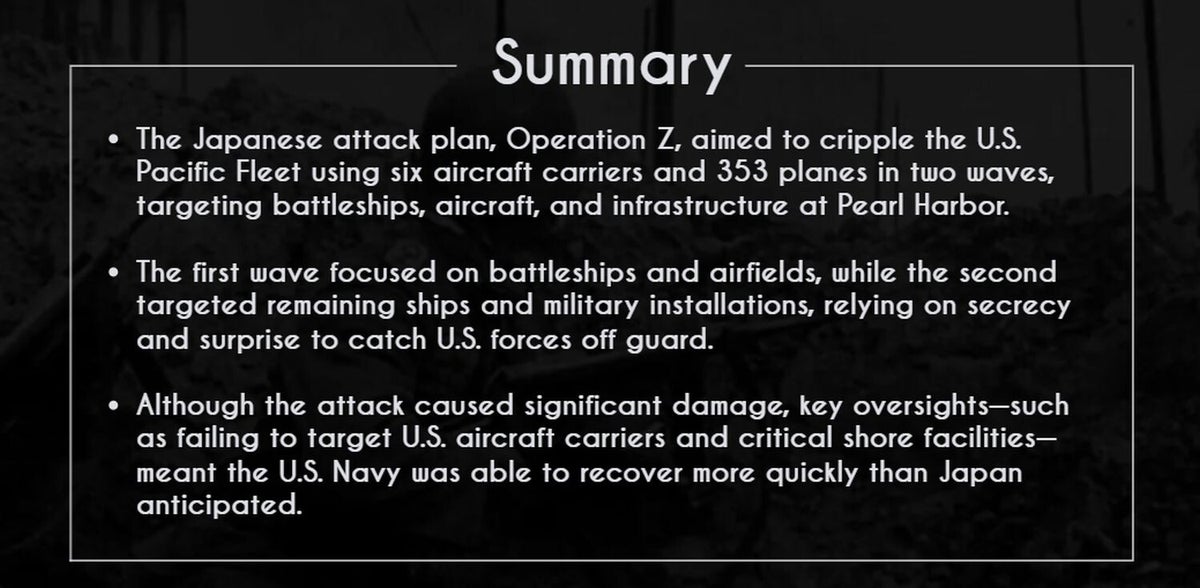 Pearl Harbour / The Pacific War | The Second World War