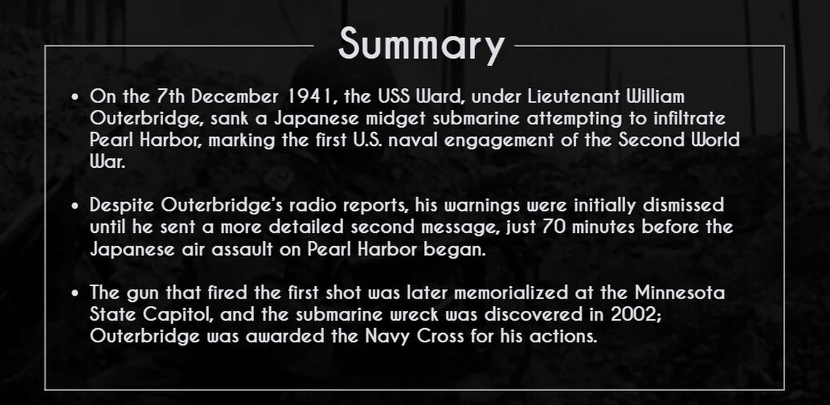 Pearl Harbour / The Pacific War | The Second World War