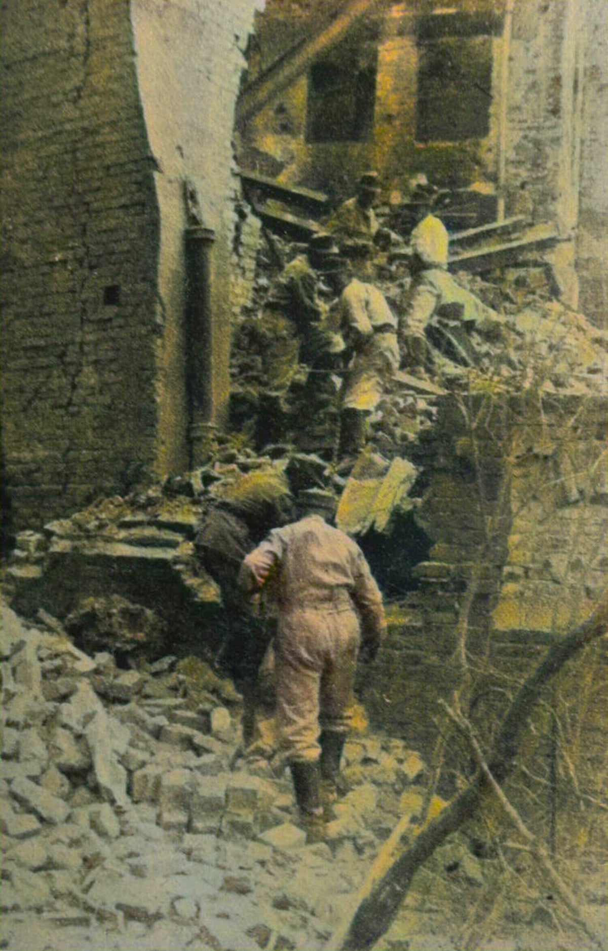 Destruction of Warsaw / Warsaw Uprising / Poland / Occupied Europe ...