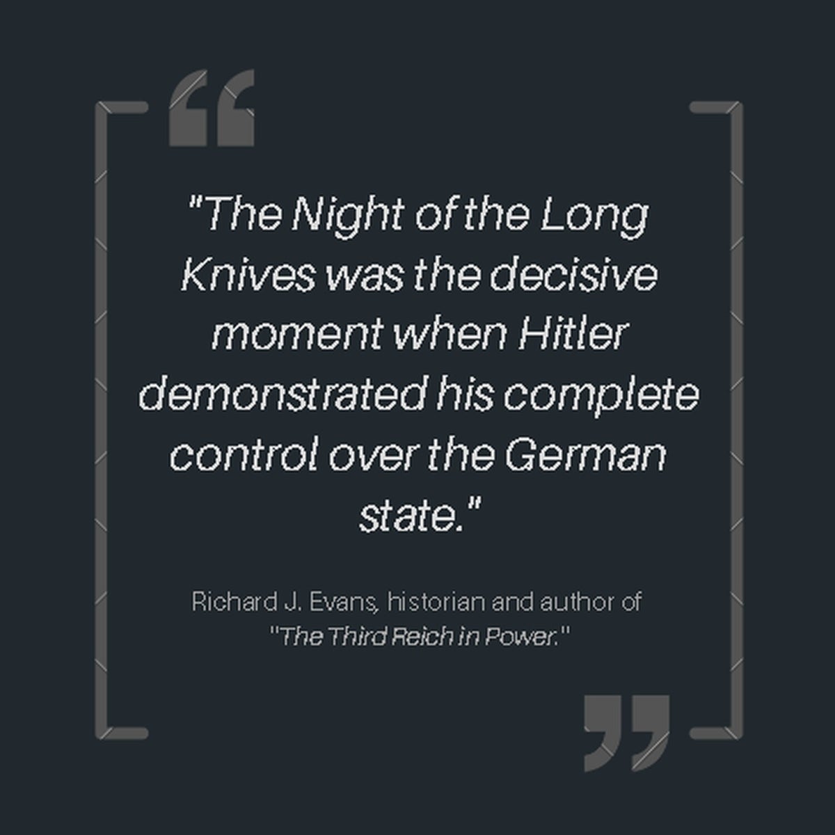 Night of the Long Knives / Rise of the Nazis / Interbellum 1918 - 1936 ...