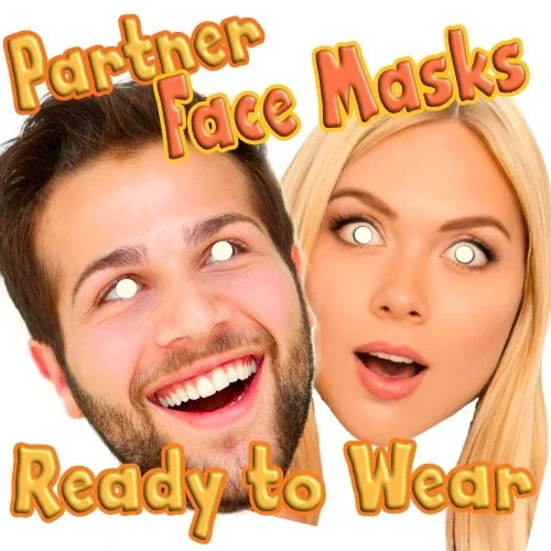 Personalised Face Masks Photo Made Party Mask or Face.