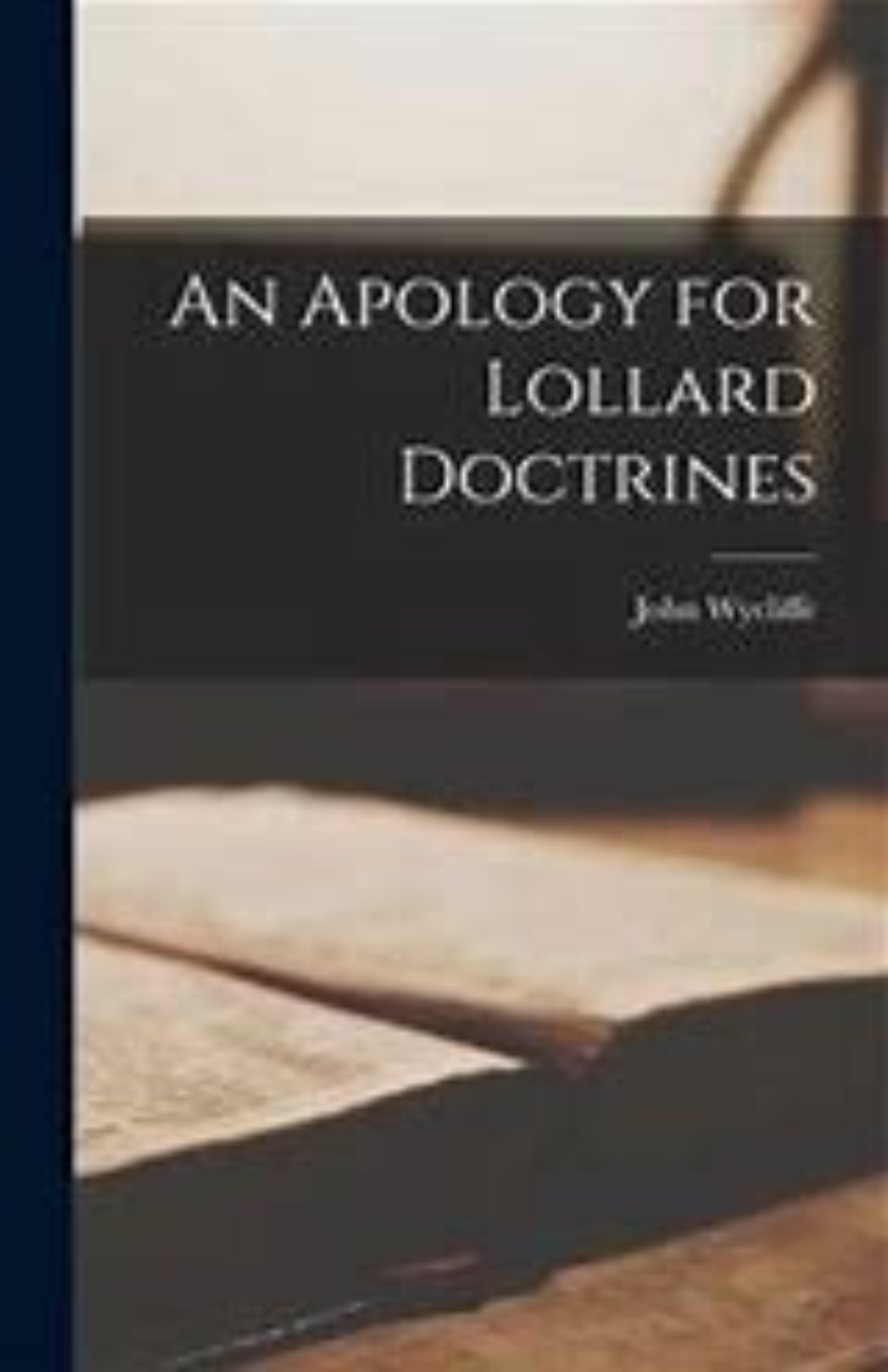 An Apology for Lollard Doctrines – Free PDF by John Wycliffe