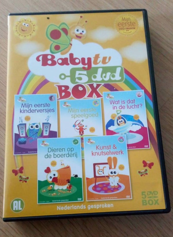 5DVD Babytv box | Kringloopzandvoort.nl