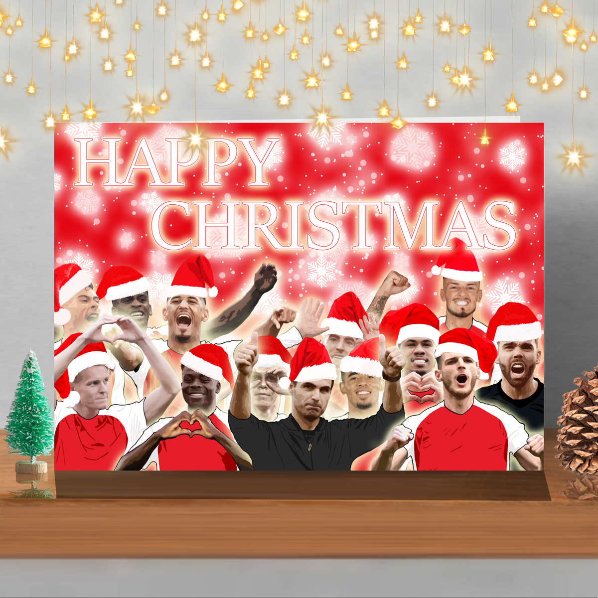 Arsenal FC Festive Happy Christmas/Happy Arsenal Christmas/Happy ...