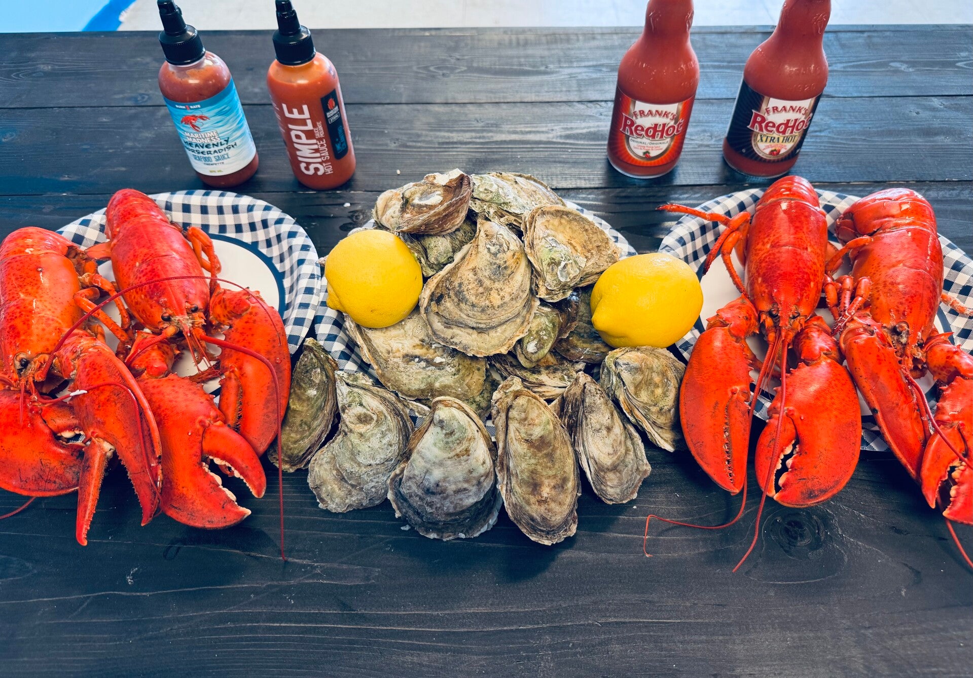 PEI Lobster and Oysters
