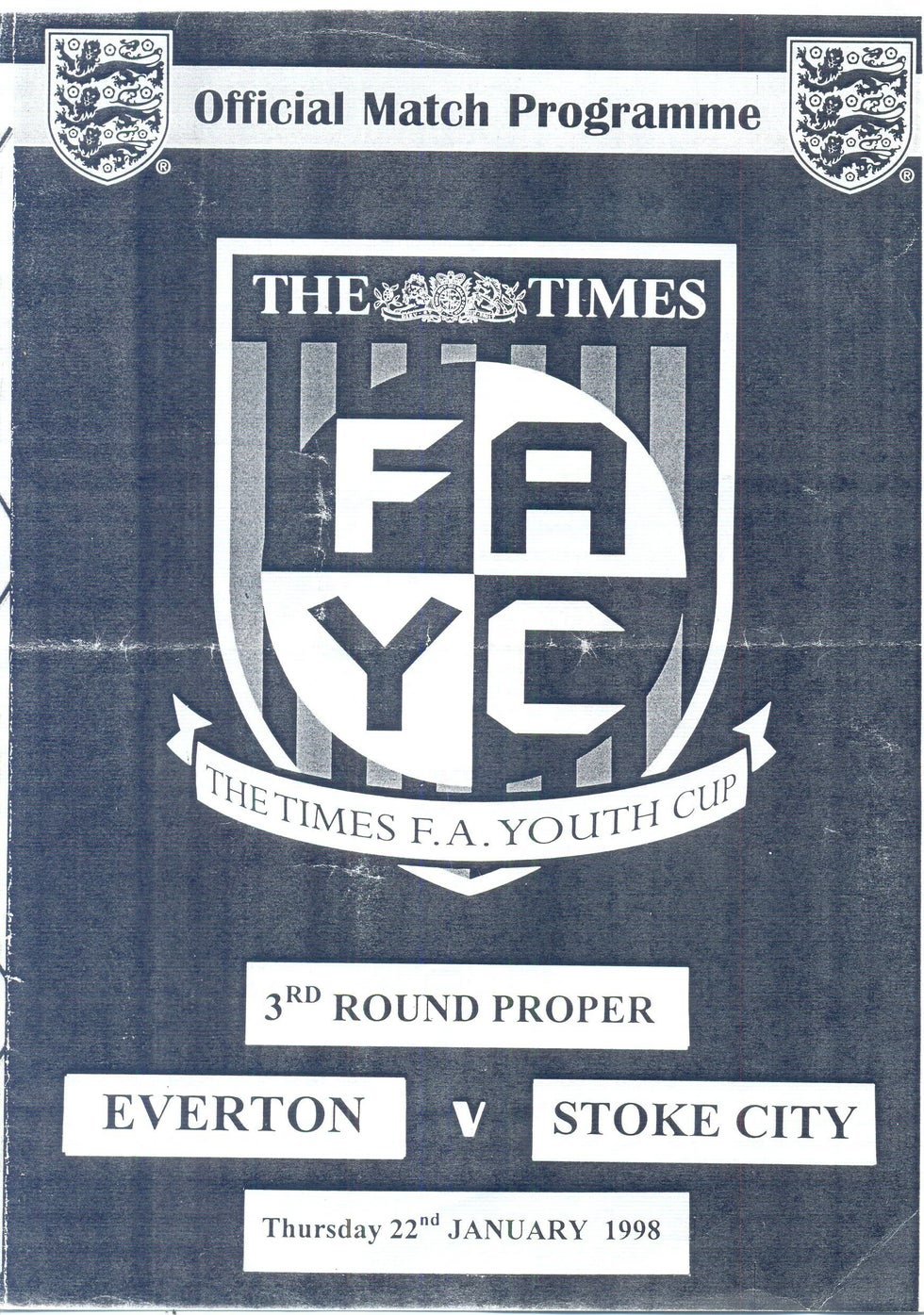 1997-98 | Everton in the FA Youth Cup