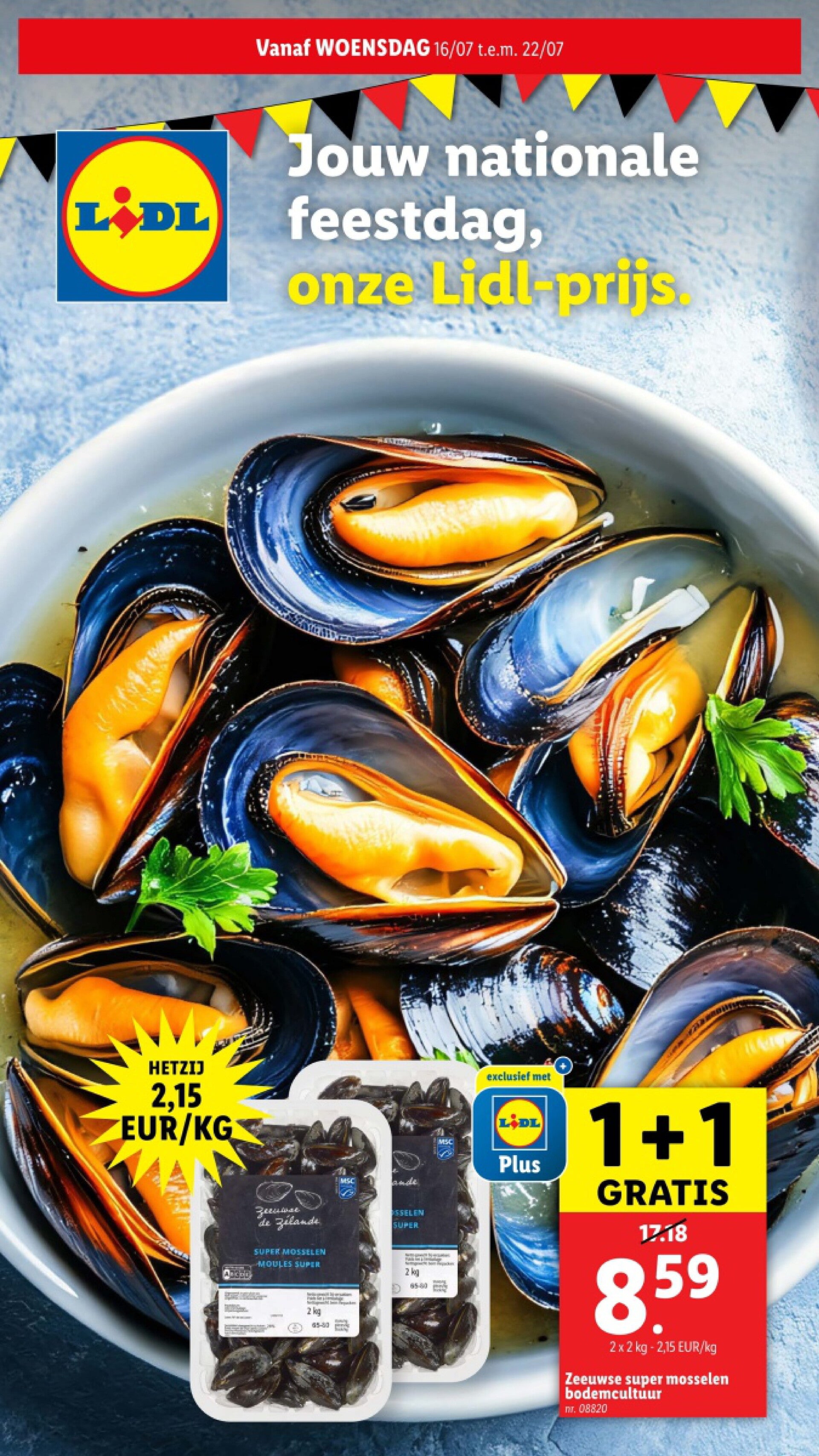 Bekijk hier alle Lidl folders geldig in België