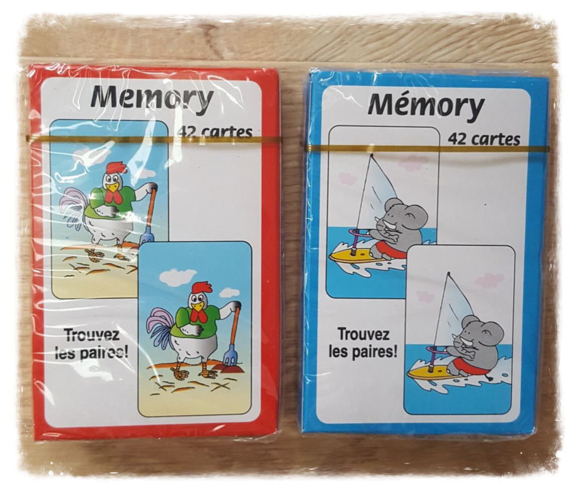 Jeu de cartes Memory Animaux | La boutique des p'tits Malins