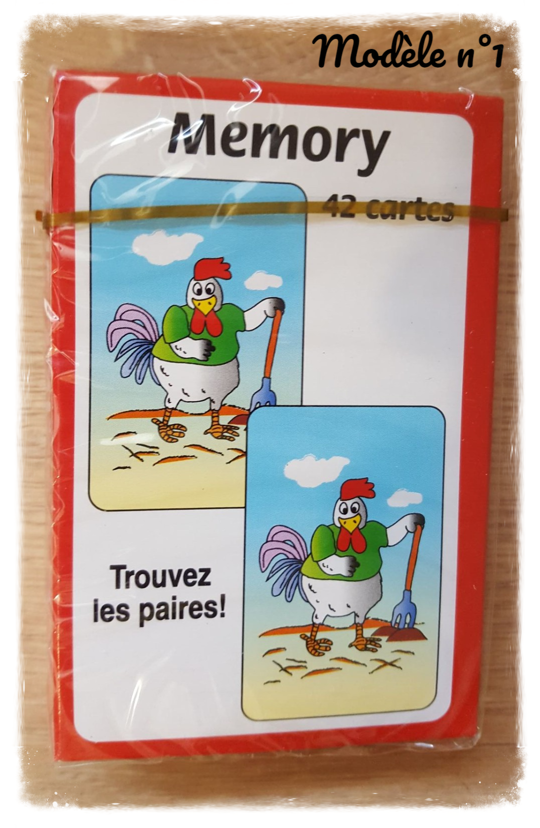 Jeu de cartes Memory Animaux | La boutique des p'tits Malins