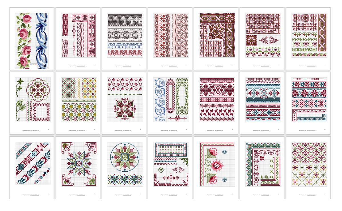 Borders and frames / Pattern collection | Roland-designs