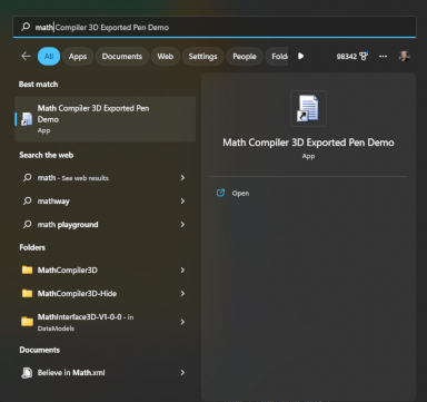 Wpf 3D Helix Pen Demo / 3D Demos / Portfolio | MathCompiler3D