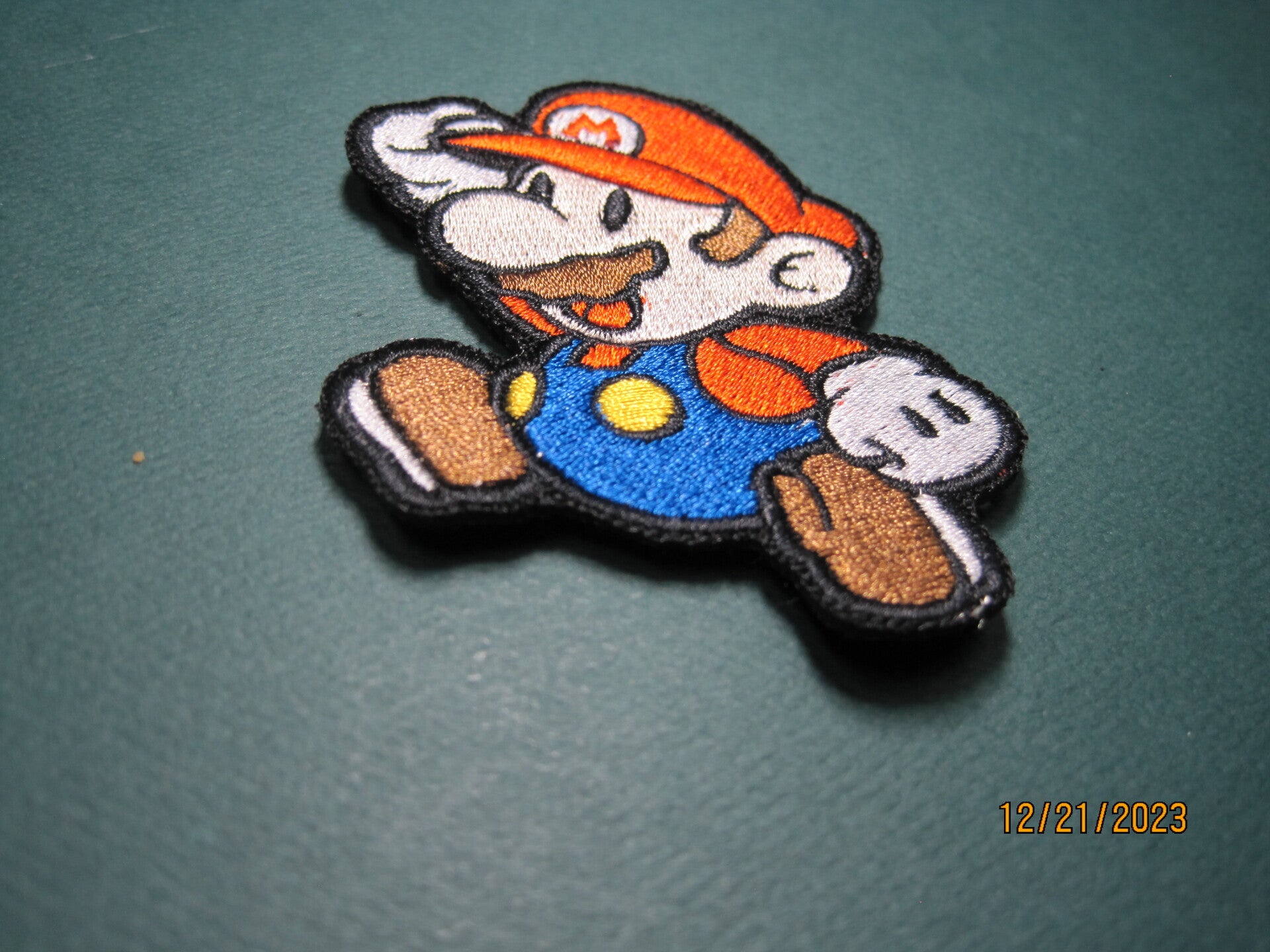 SUPER MARIO PATCH HOOK BACK | MORALE PATCH MANIA