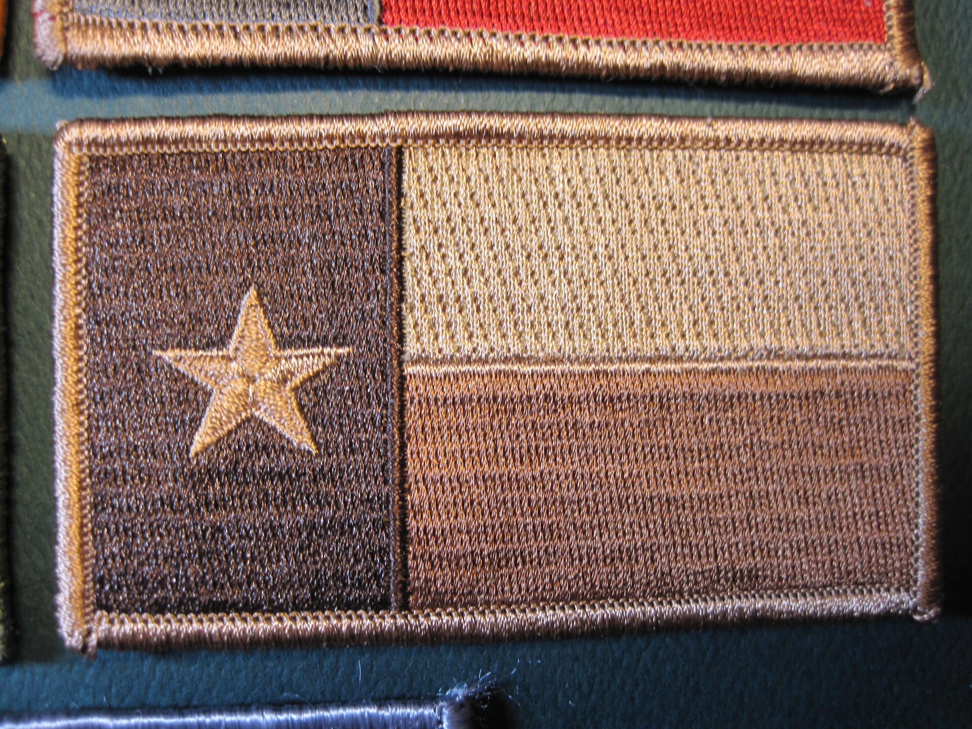 TEXAS FLAG PATCHES, REG, ASSORTED, YOUR CHOICE, LOOK, HOOK BACK | MORALE PATCH MANIA