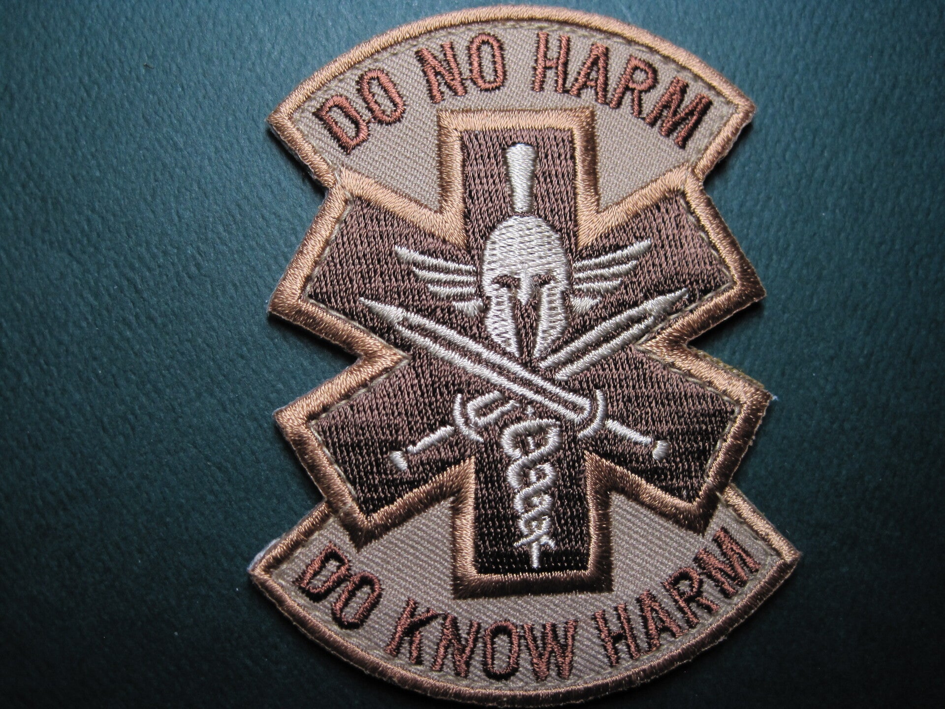 MEDIC WARRIOR "DO NO HARM / DO KNOW HARM" MORALE PATCH COLOR CHOICE | MORALE PATCH MANIA