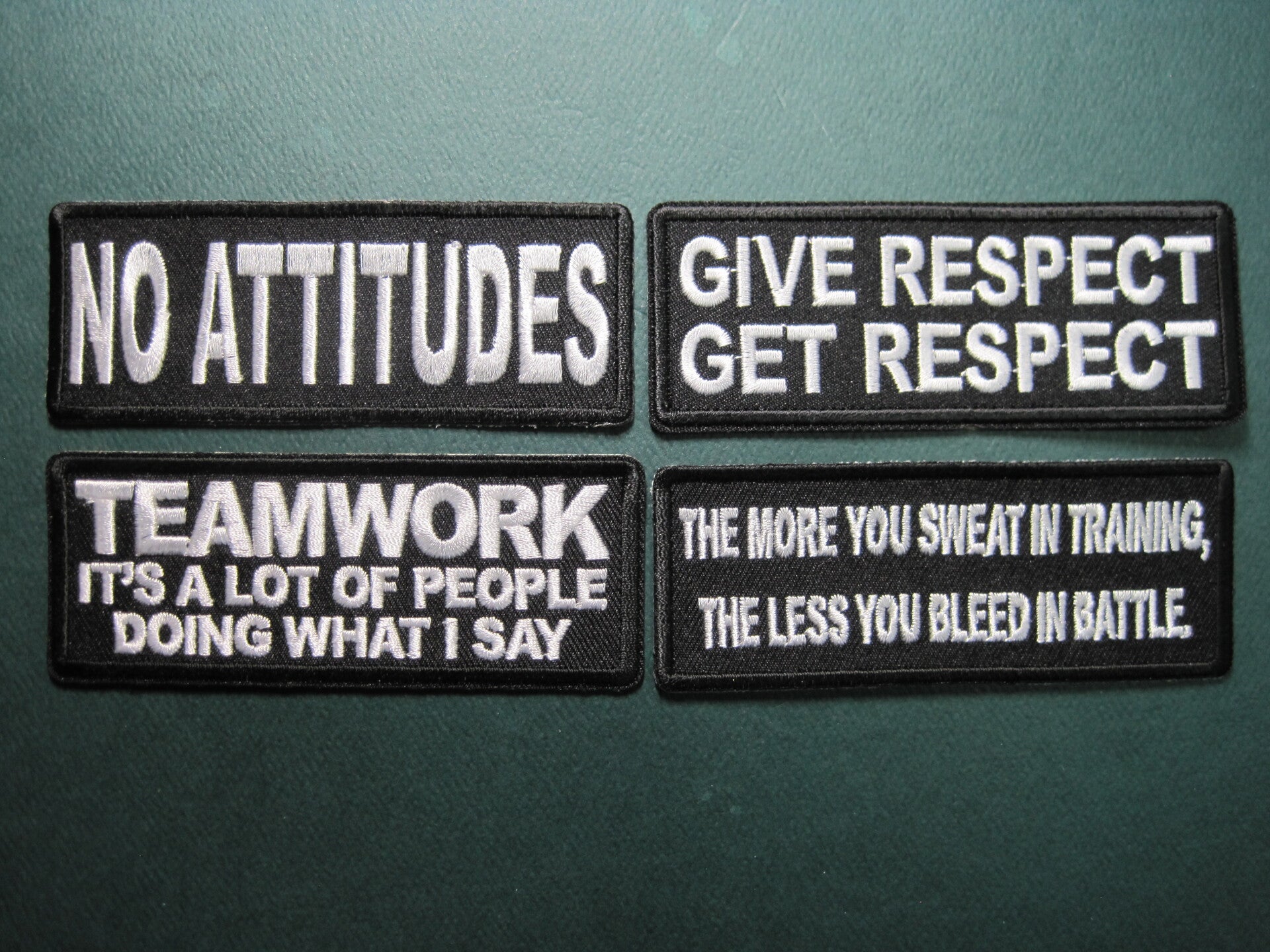 TEAMWORK PATCHES ASSORTED, YOUR CHOICE, LOOK! IRON ON | MORALE PATCH MANIA