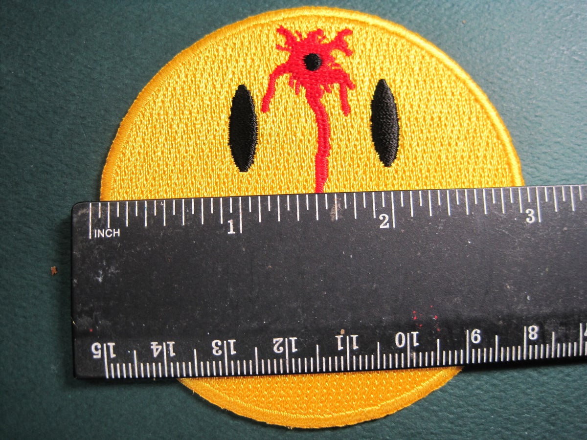SMILEY FACE PATCH, YOUR CHOICE, LOOK! IRON ON! | MORALE PATCH MANIA