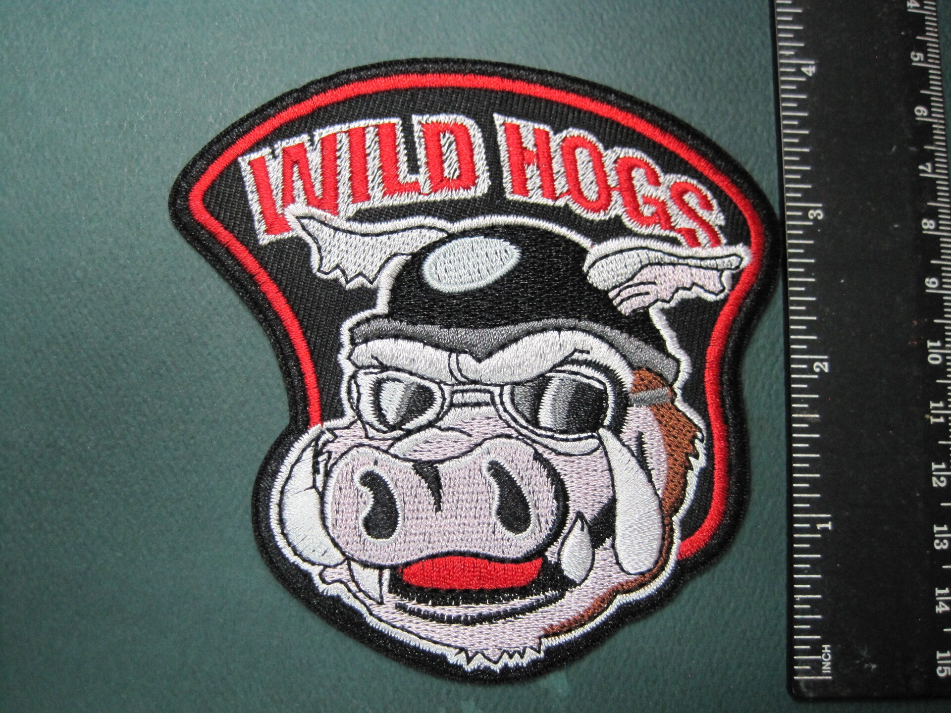WILD HOGS MC JACKET PATCH GREAT DETAIL, IRON ON | MORALE PATCH MANIA