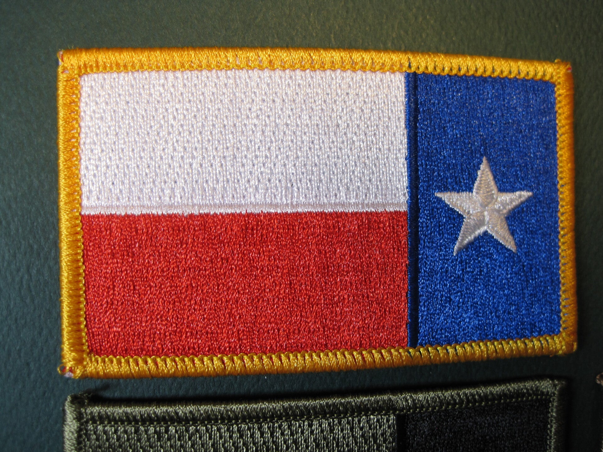 TEXAS FLAG PATCHES, REV, ASSORTED, YOUR CHOICE, LOOK, SEW ON | MORALE PATCH MANIA