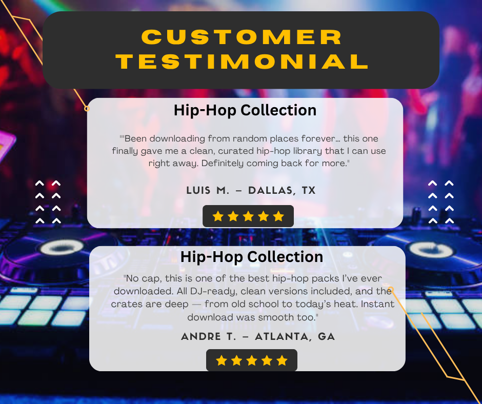 DJ Music Folders – Curated Music Collections for Pro & Beginner DJs