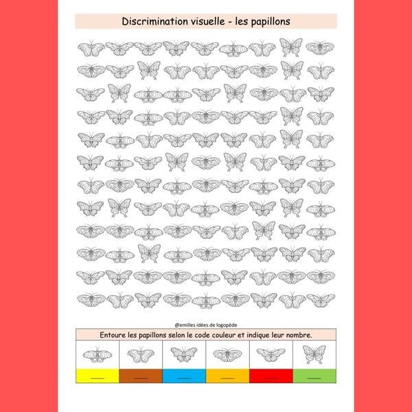 Discrimination visuelle | emillesideesdelogopede