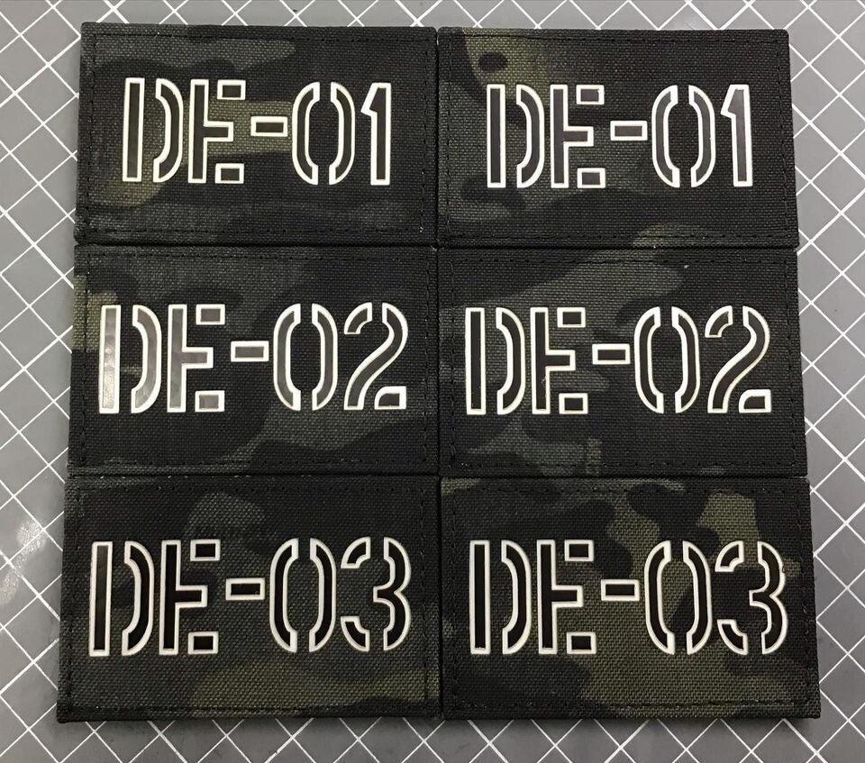 Laser cut patches | TacBelts UK