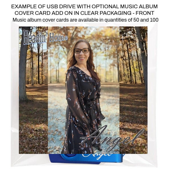 Music Album Cover Cards | USB Drives For Music Artist LLC