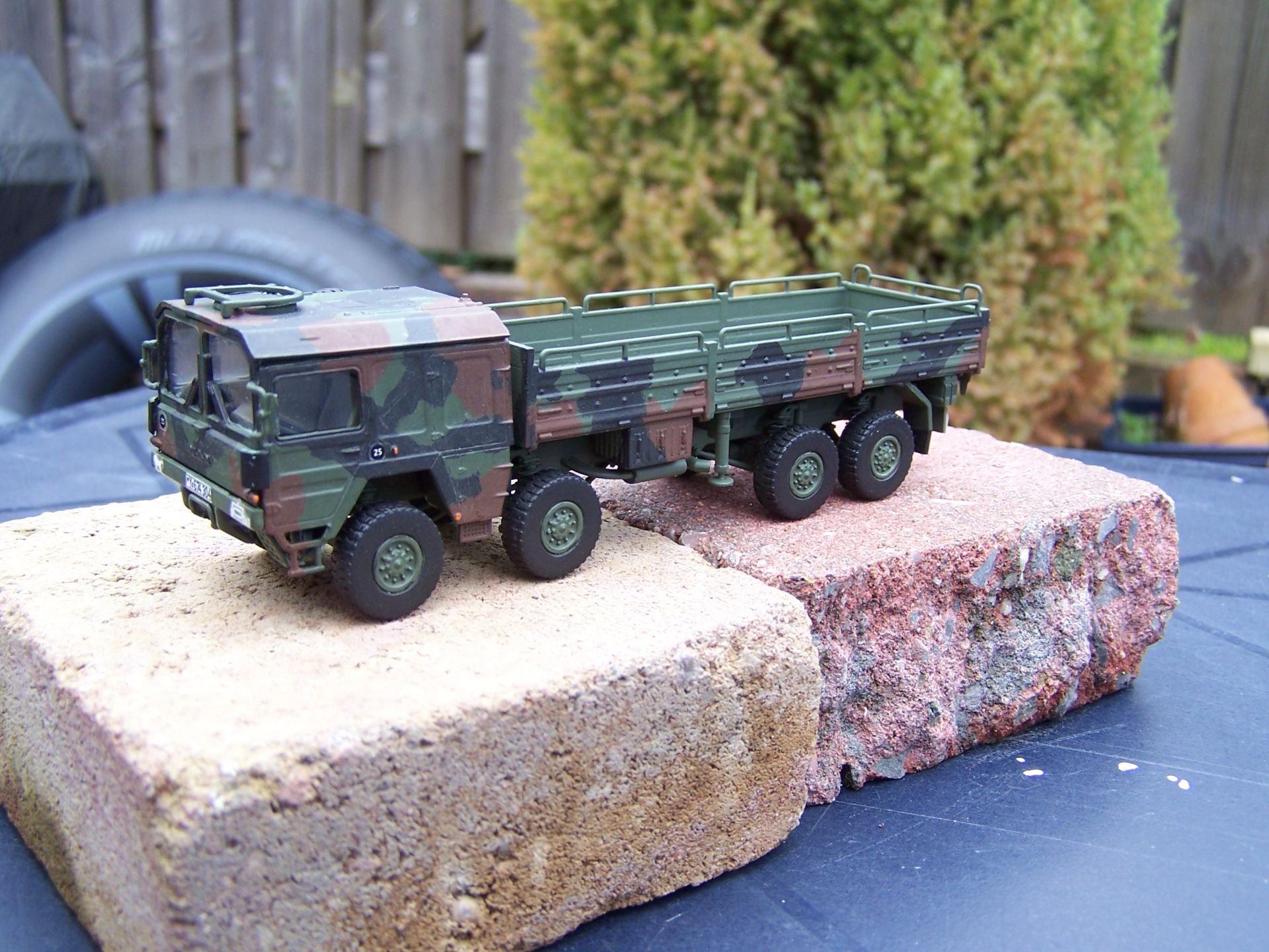 MAN 10t 8x8 / Ter land militair | Robbie's Modelbouwhoekje
