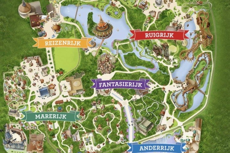 Opdracht 5 De plattegrond van de Efteling / Onderwerp 1 De geschiedenis ...