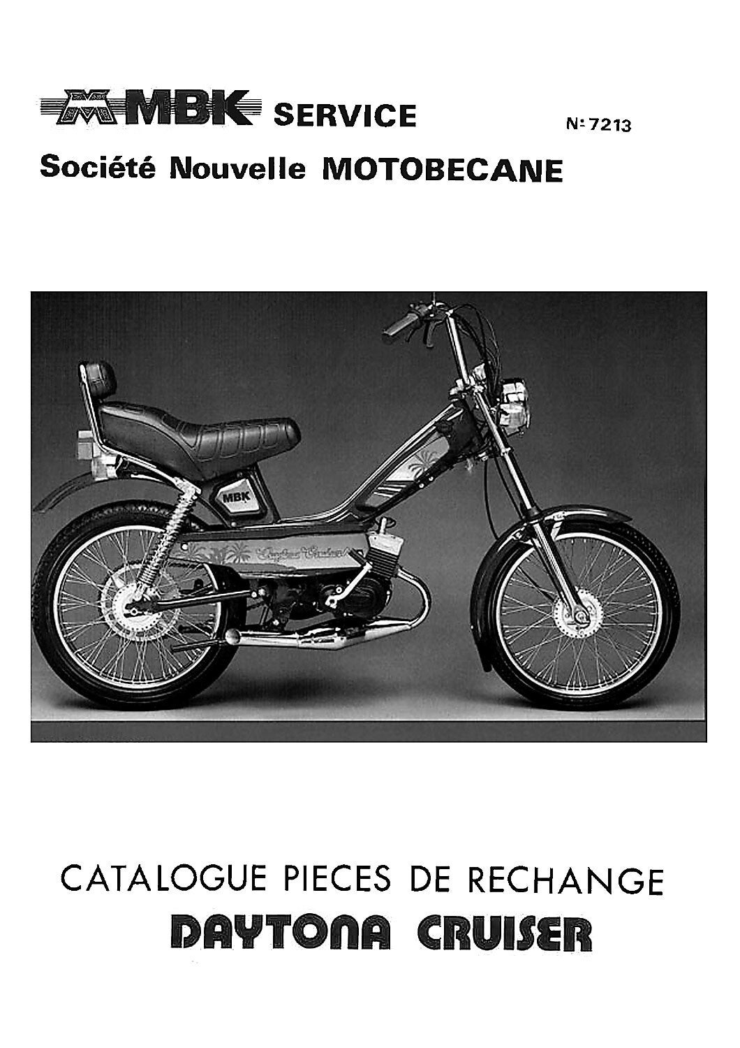 Documentation MBK 51 Daytona