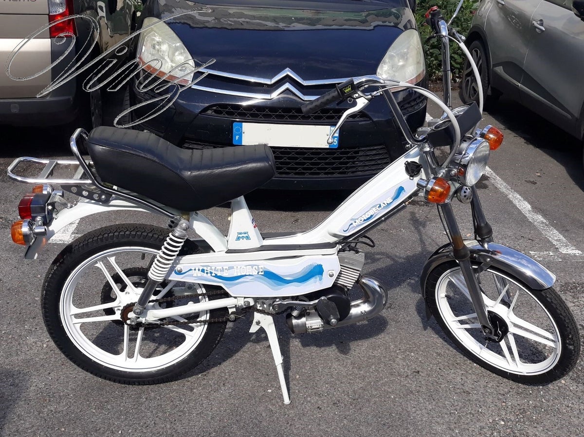 Motobécane 51 White Horse
