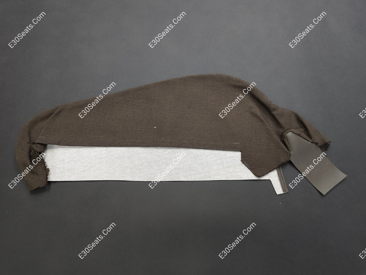 BMW E23 E24 E28 E30 Nutria brown Hahnentritt 0213 Left Upper Bolster ...