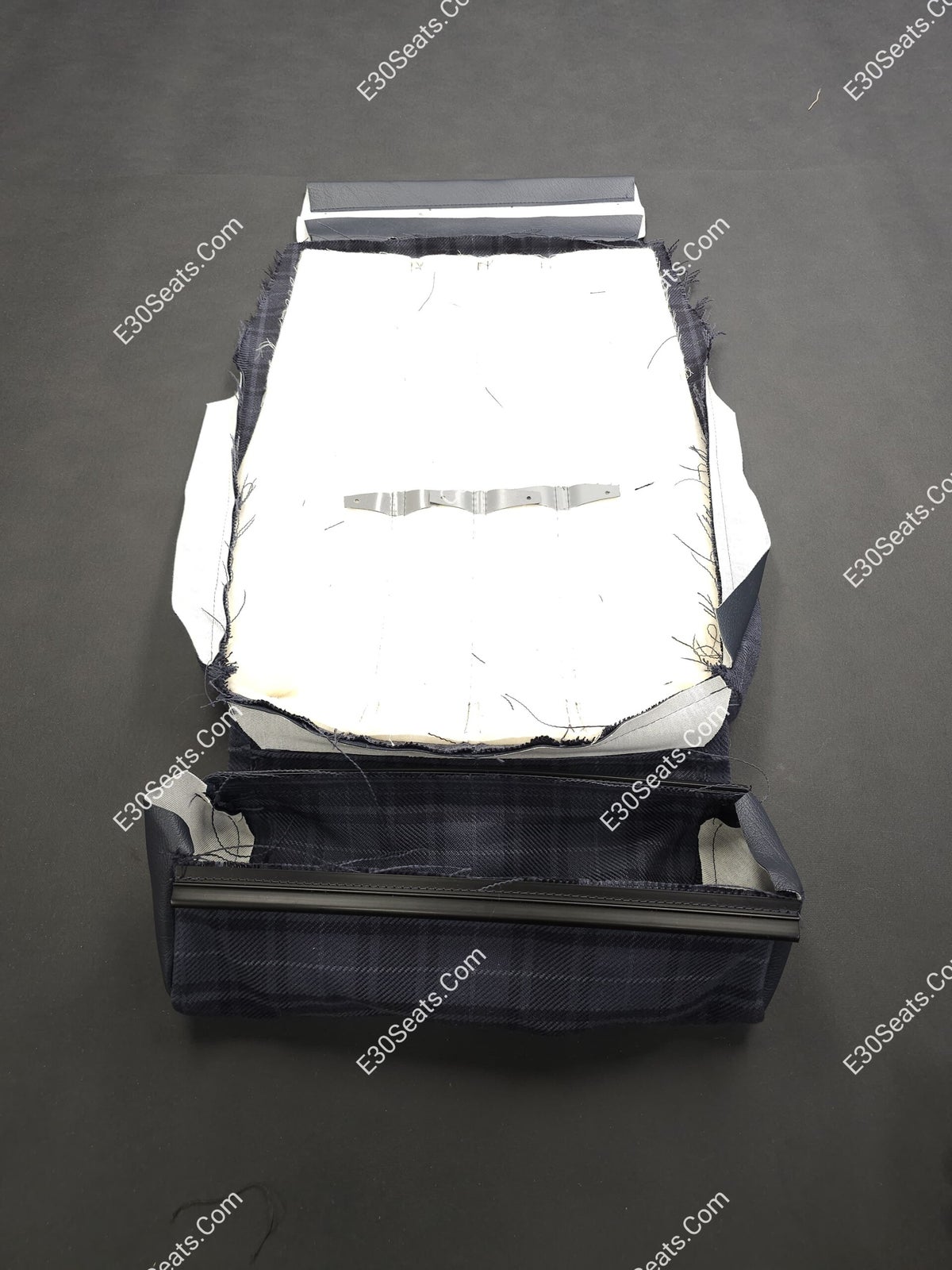 BMW E30 Uberkaro Sportseat 0381 Indigo Blue Sit part | E30Seats.com